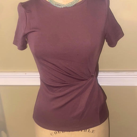 Express | Tops | Size Xs Plum Colored Express Shirt | Poshmark